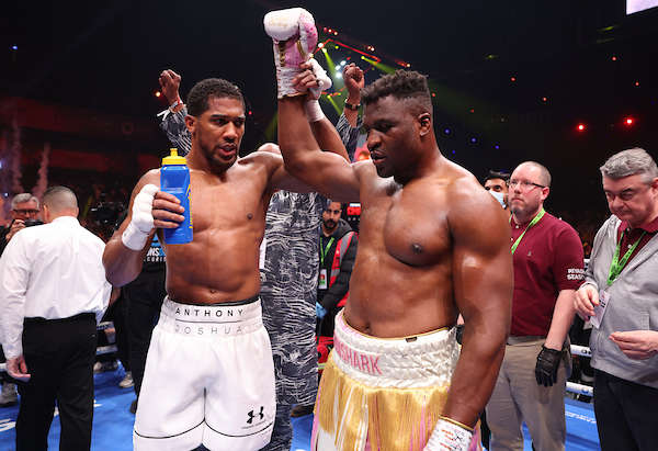 Francis Ngannou on Anthony Joshua KO Shot: 'That Was a Clean One' - Boxing News