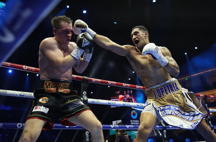 Jai Opetaia delivers one-sided beatdown of brave Jack Massey to retain ...