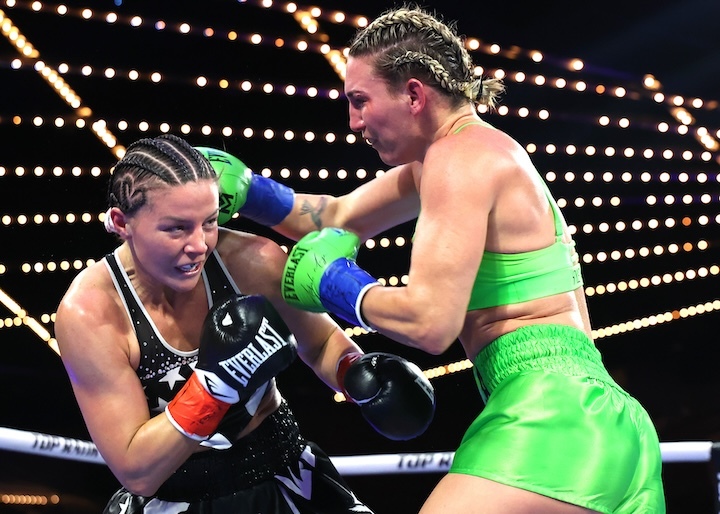 Victorious Mikaela Mayer sets herself more lofty goals - Boxing News