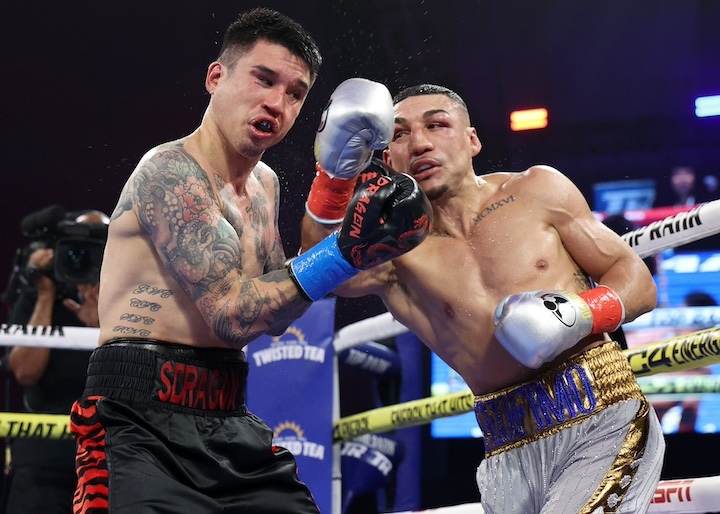 Photos: Teofimo Lopez-Steve Claggett Fight - Boxing News
