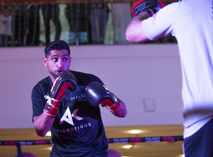 Amir Khan Admits He's Training Through Aches and Pains, Focused To Beat ...