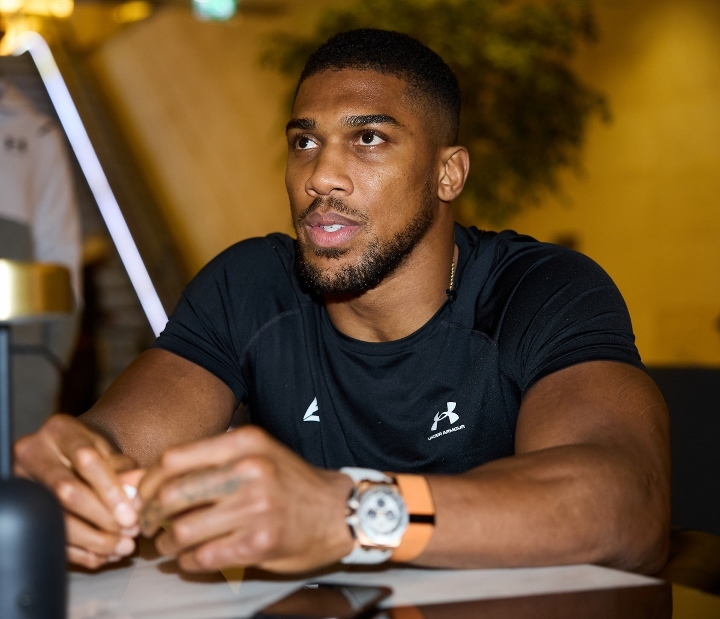 Anthony Joshua Intends To Be Ringside For Fury-Usyk Showdown - Boxing News