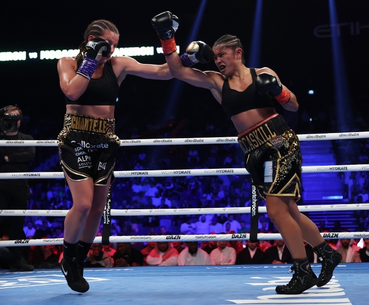 Photos: Chantelle Cameron Becomes Undisputed, Boxes Past Jessica ...