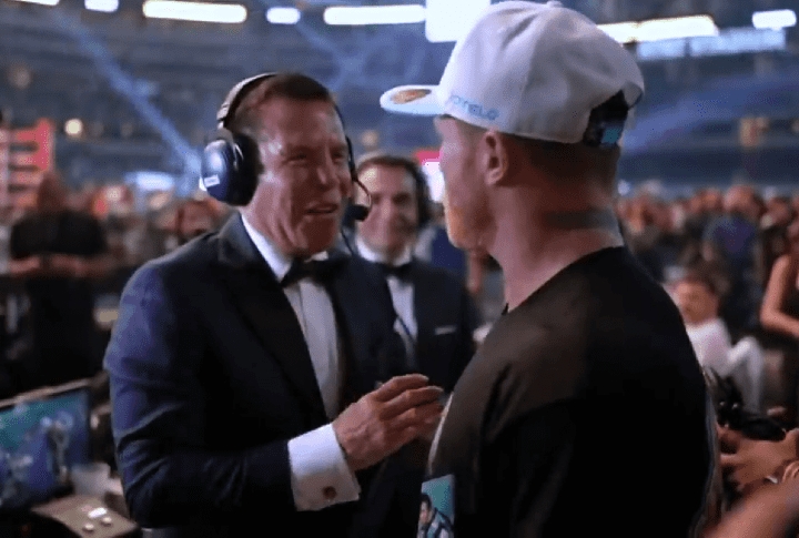 Canelo, Chavez Sr. Exchanged Words of Praise at AT&T Stadium - Boxing News