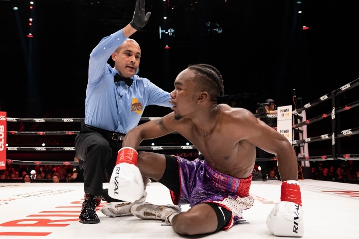 Photos: Evan Holyfield Shockingly Knocked Out in Two Rounds - Boxing News