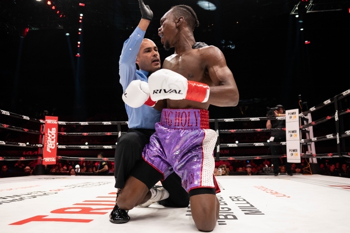 Photos: Evan Holyfield Shockingly Knocked Out in Two Rounds - Boxing News