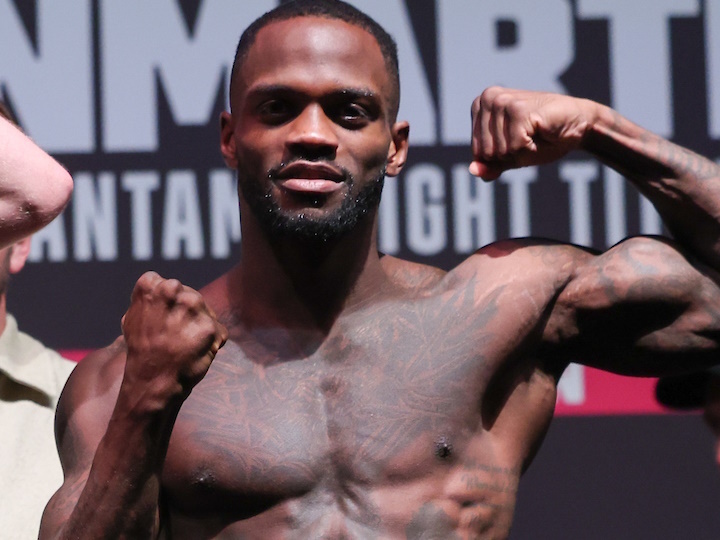 Ishmael Davis Breaks Down, Stops Ewan McKenzie in Eight Rounds - Boxing ...