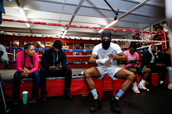 Photos: Jaron Ennis Putting in Work For IBF Interim-Title Clash ...
