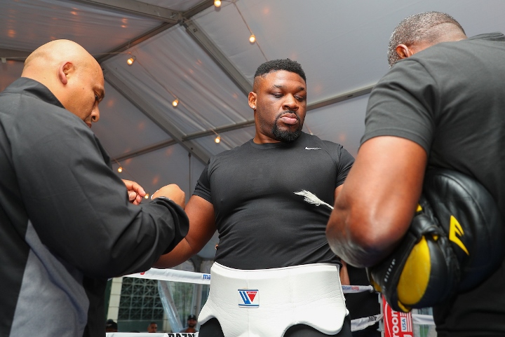 Jarrell Miller Training Hard With Eye on Returning, Says Promoter ...