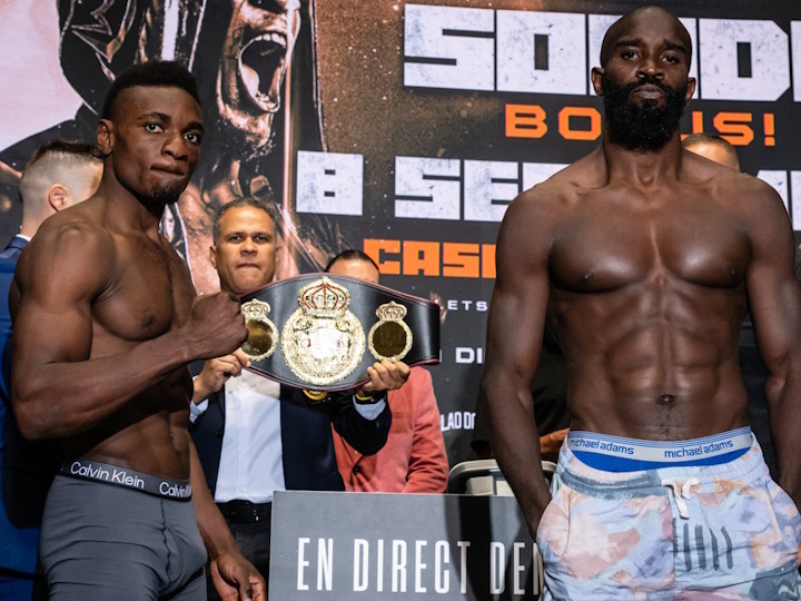 Photos: Christian Mbilli, Demond Nicholson - Ready For Battle in Quebec ...