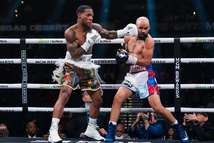Photos: Lamont Roach Drops, Edges Hector Luis Garcia For WBA World ...