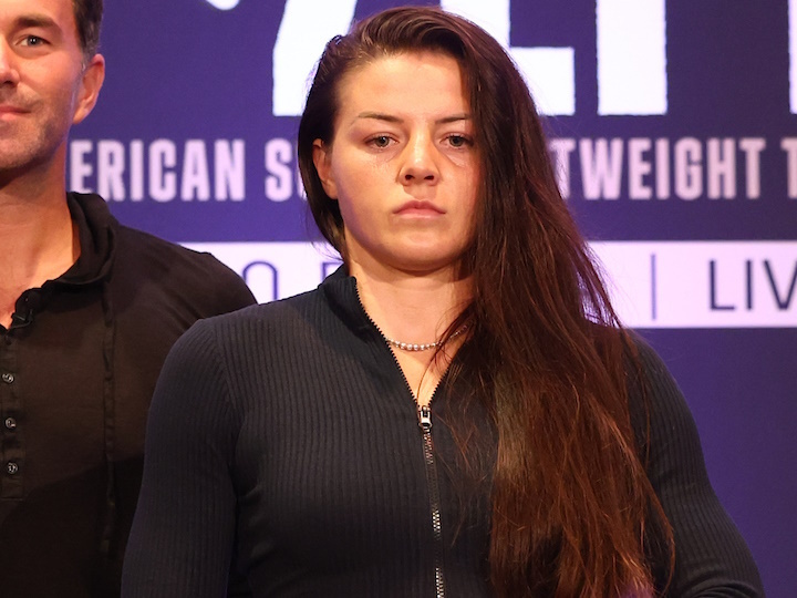 Photos: Jessica McCaskill, Sandy Ryan - Face To Face at Final Presser ...