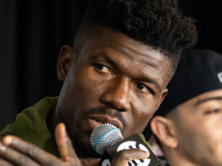 Photos: David Morrell, Sena Agbeko - Face To Face at Final Presser ...