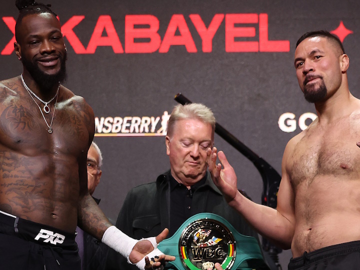 Joseph Parker Believes Deontay Wilder Fight Will Be More Difficult Than ...